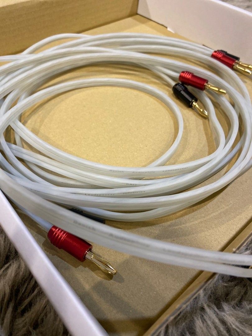 Dali Connect Speaker Cable Tinned Oxygen Free Copper (3m/pair), Audio ...