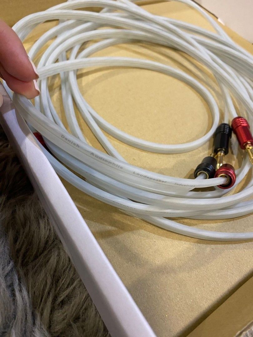 Dali Connect Speaker Cable Tinned Oxygen Free Copper (3m/pair), Audio ...