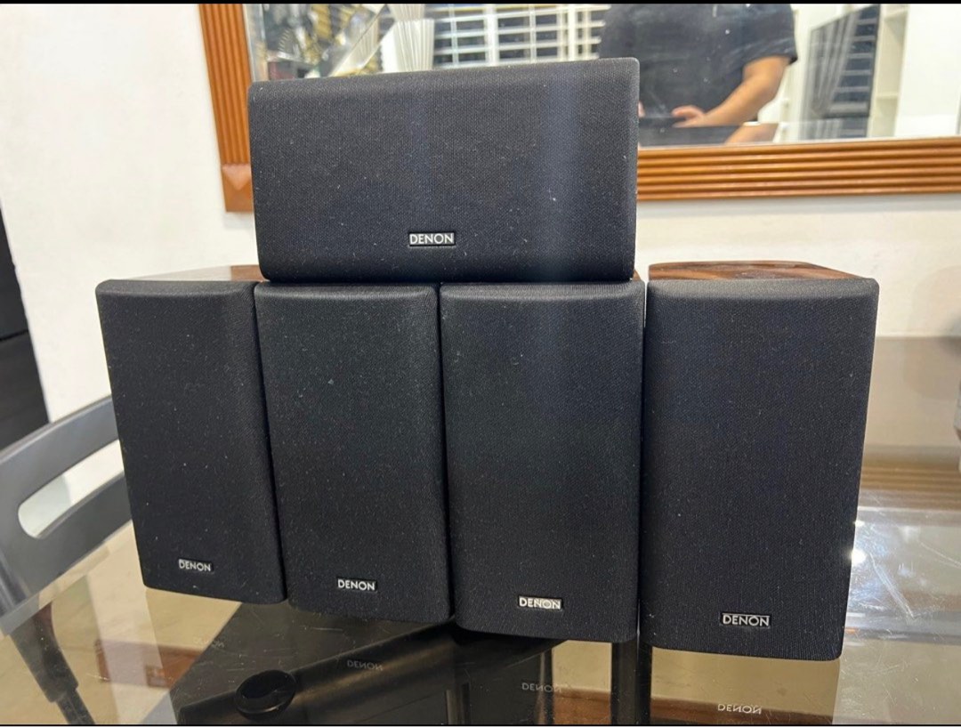 Denon home theatre speaker set, Audio, Soundbars, Speakers & Amplifiers ...