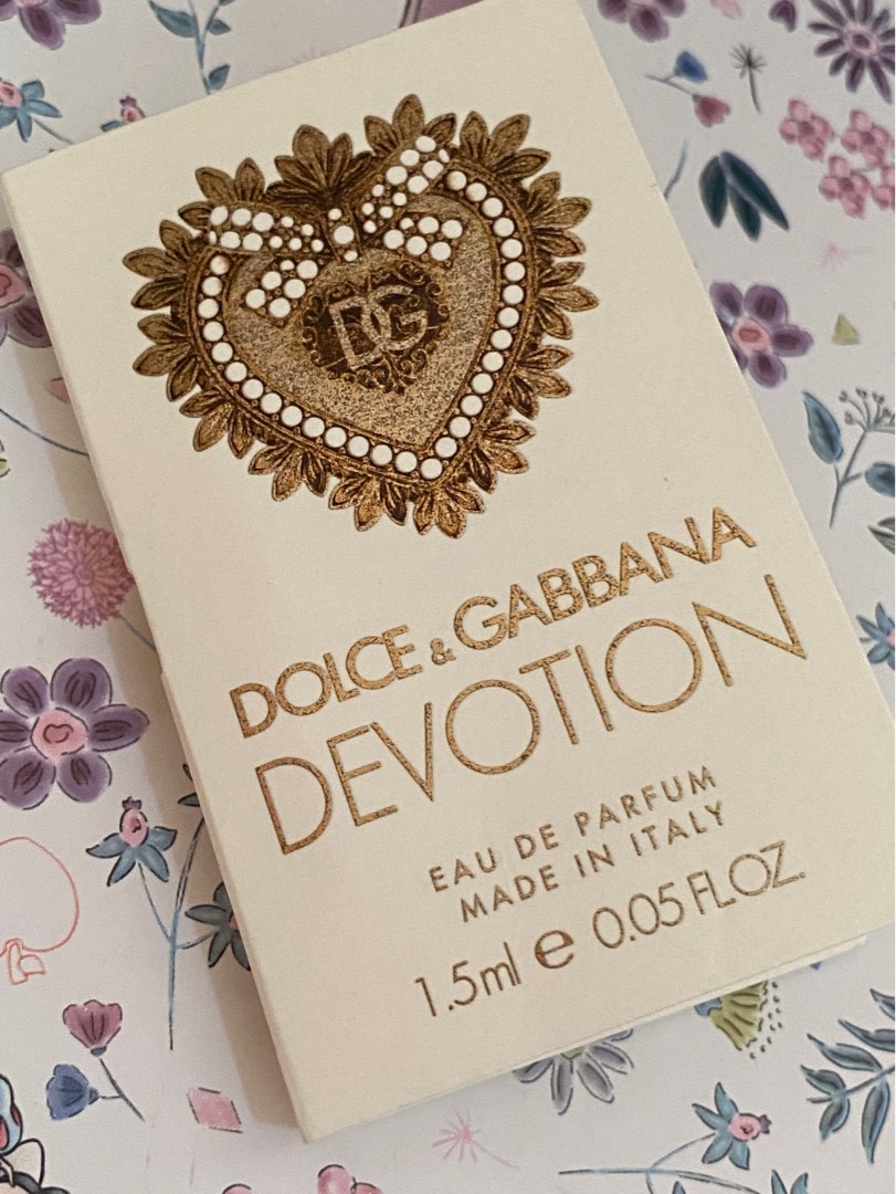 D&G devotion edp sample 1.5ml, 美容＆個人護理, 健康及美容 - 香水＆香體噴霧 - Carousell