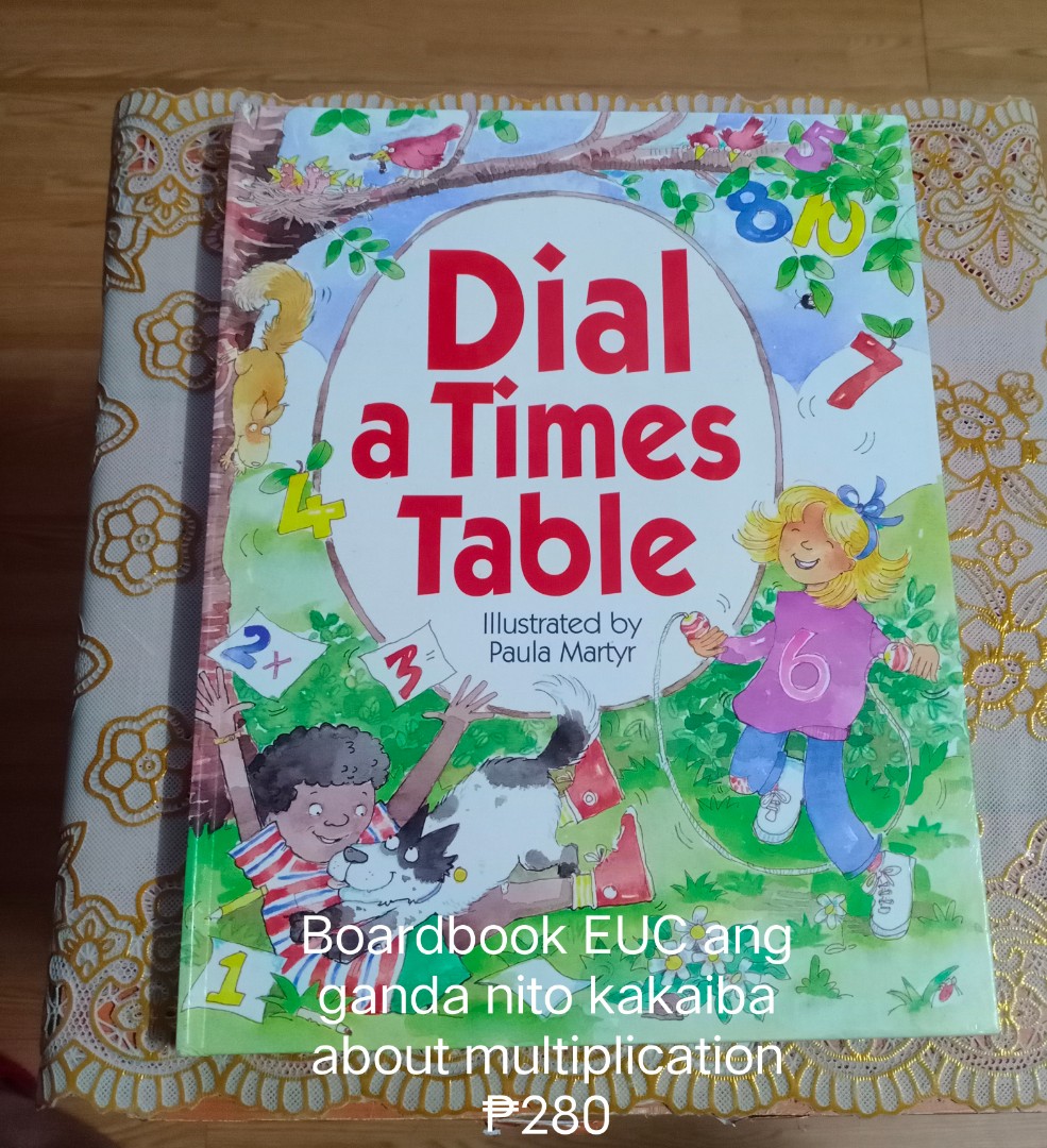 Dial a Times Table Book, Hobbies & Toys, Books & Magazines, Children's ...