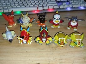 digimon finger puppet, Hobbies & Toys, Toys & Games on Carousell