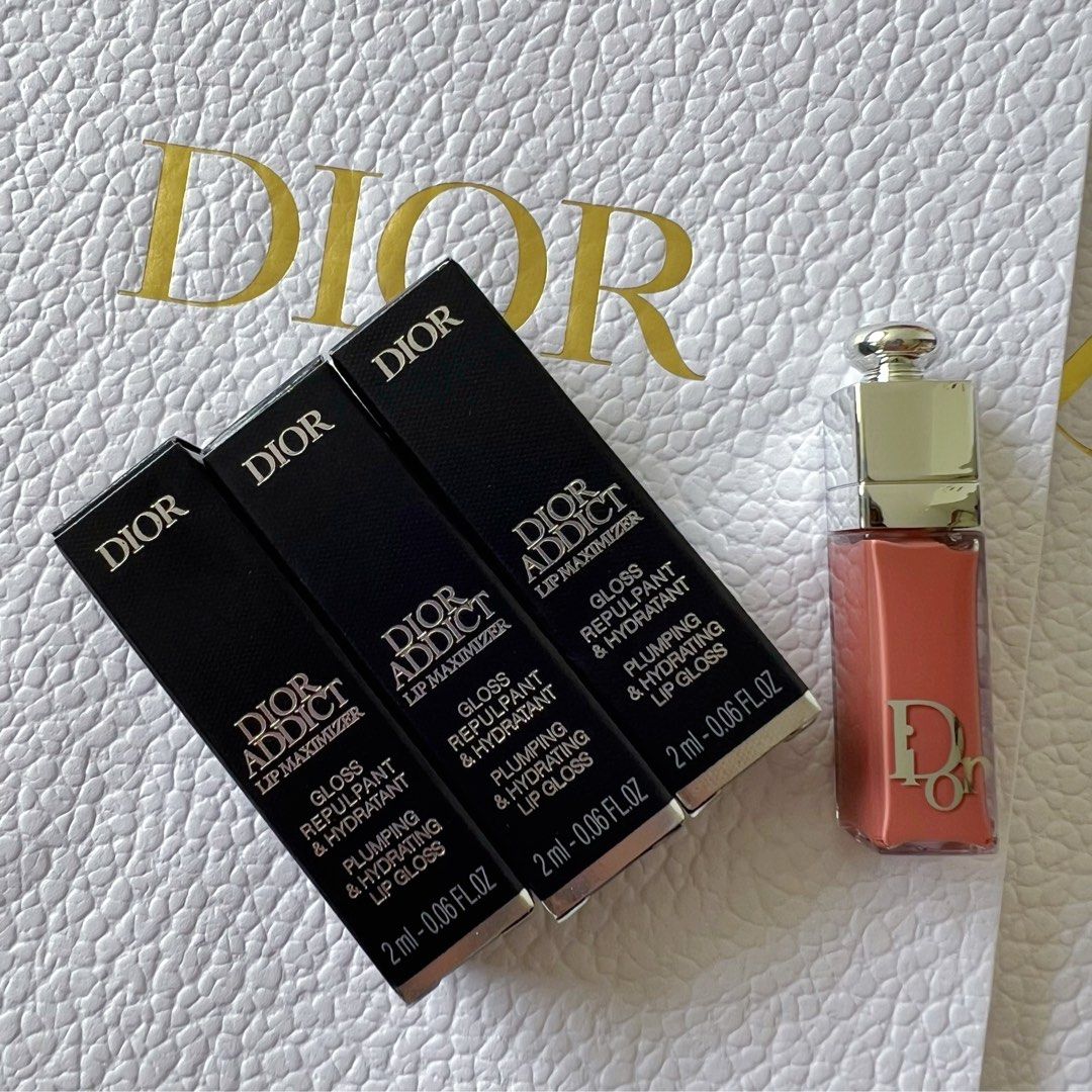 Dior Addict Lip Maximizer 038 rose Nude 2ml, Beauty & Personal Care ...