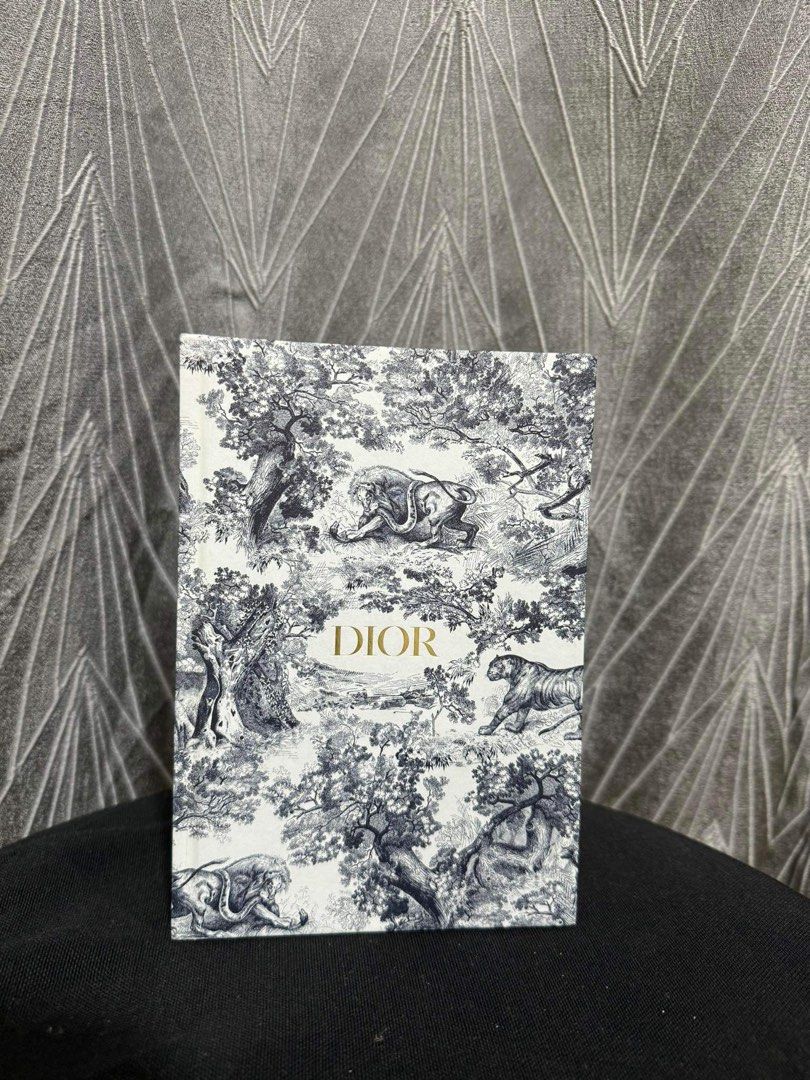 Dior Toile de Jouy Notebook, Luxury, Bags & Wallets on Carousell