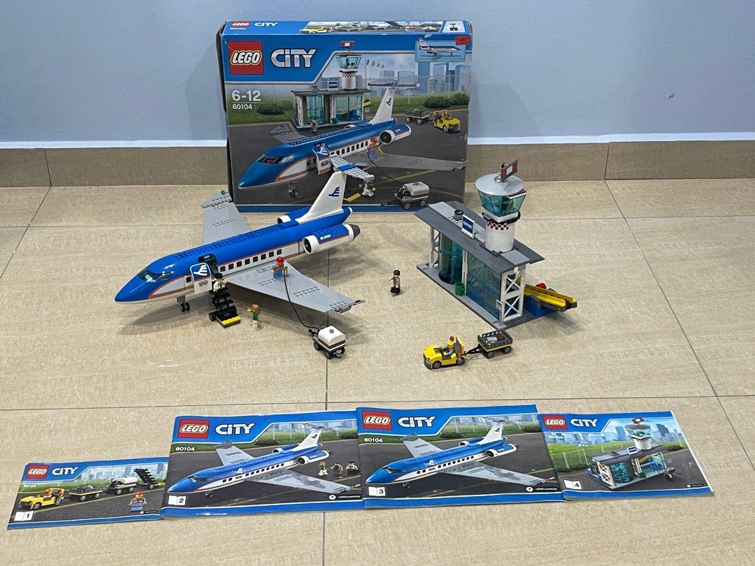 Discontinued Lego 60104 Private Jet and Airport, Hobbies & Toys, Toys ...