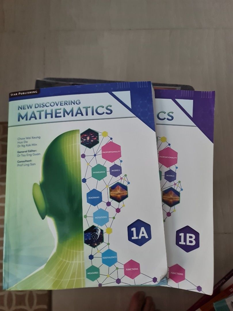 Discovering Mathematics 1A & 1B textbooks, Hobbies & Toys, Books & Magazines, Textbooks on Carousell