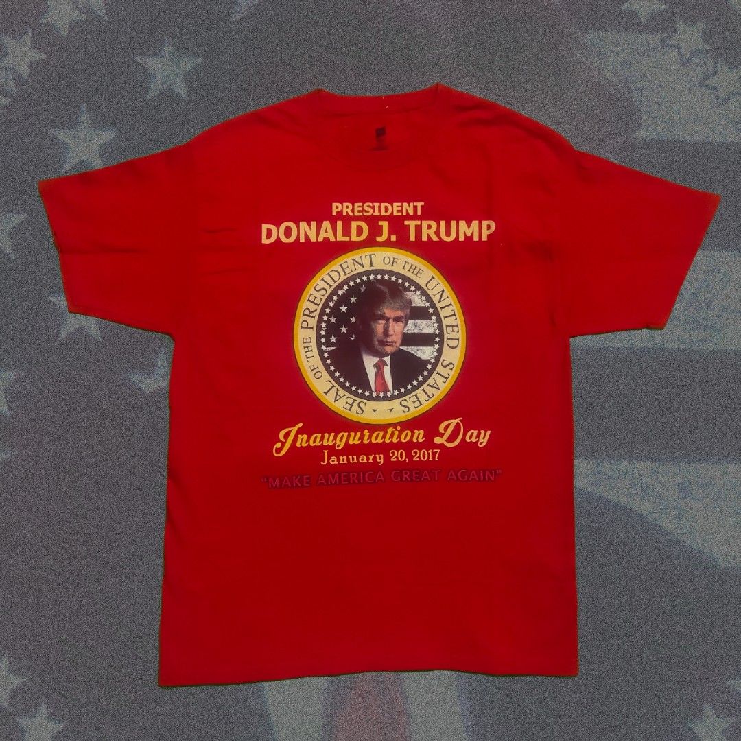 DONALD TRUMP . PRESIDENT, Men's Fashion, Tops & Sets, Tshirts & Polo ...