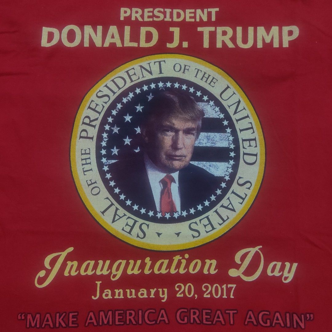 DONALD TRUMP . PRESIDENT, Men's Fashion, Tops & Sets, Tshirts & Polo ...