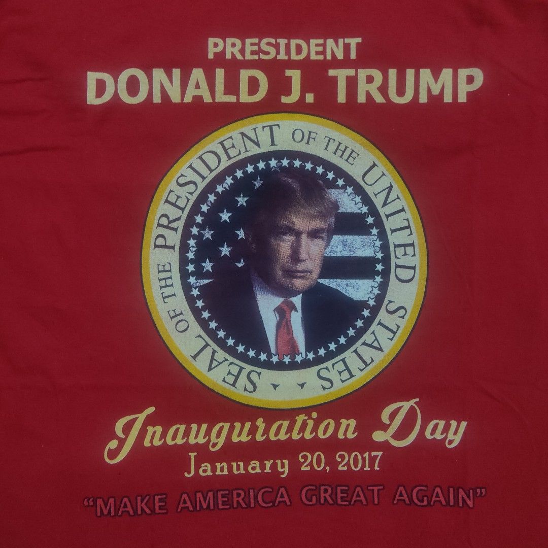 DONALD TRUMP . PRESIDENT, Men's Fashion, Tops & Sets, Tshirts & Polo ...