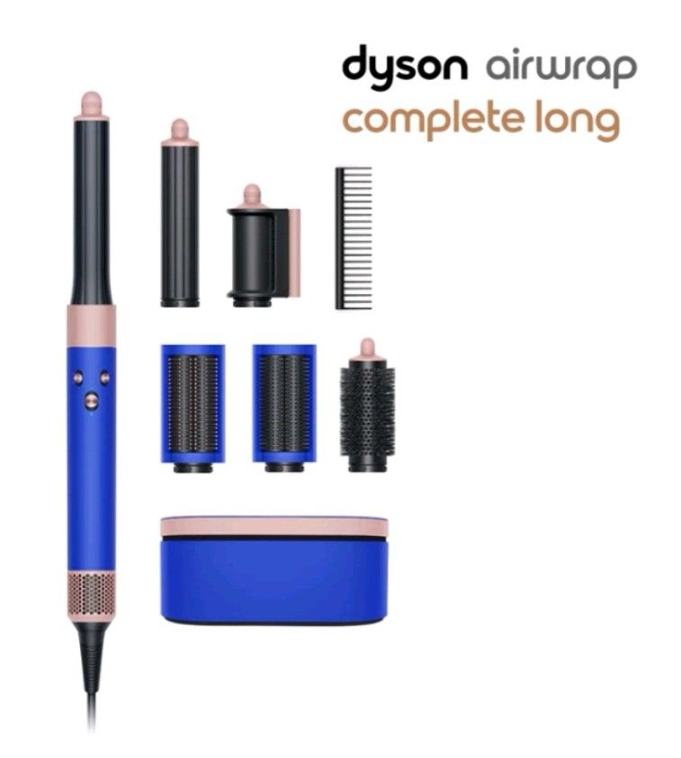 Dyson Airwrap Complete Long Blue Blush, Beauty & Personal Care, Hair on ...