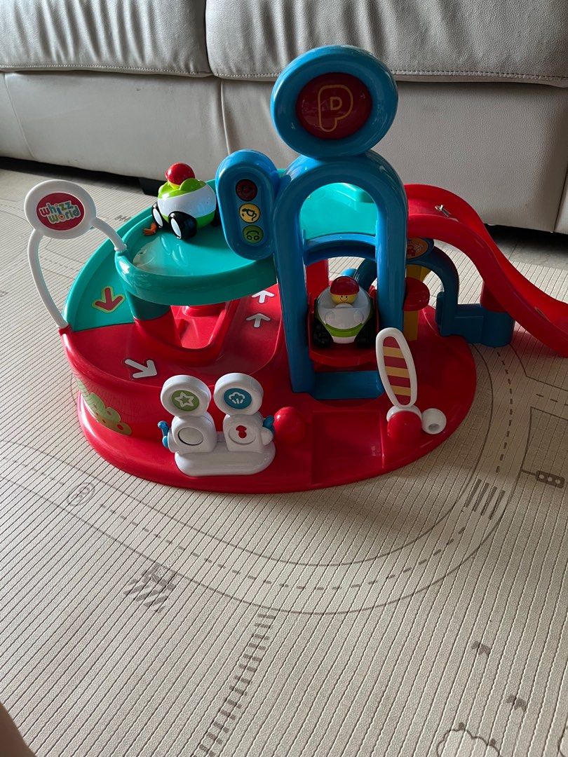 ELC Whizz world lights and sound garage, Babies & Kids, Infant Playtime ...