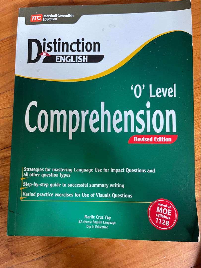 English o level comprehension, Hobbies & Toys, Books & Magazines ...