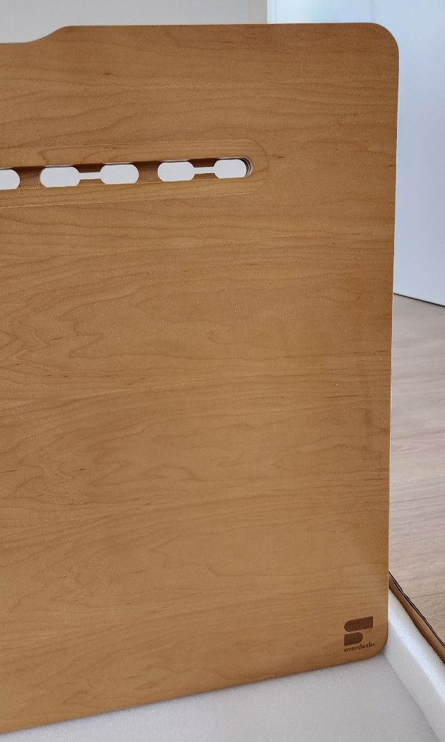 Everdesk Table Top 140*60 Raw Ashen Oak Wood, Furniture & Home Living ...