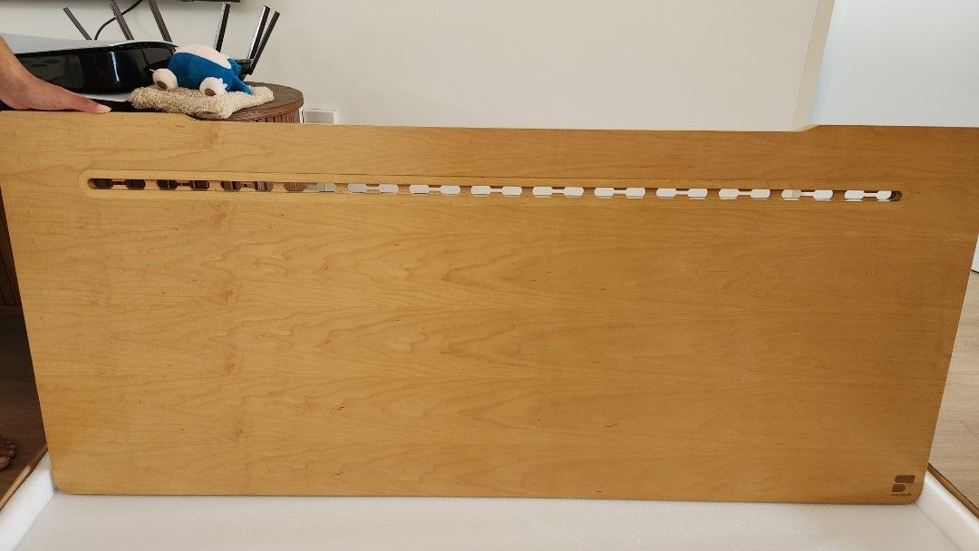 Everdesk Table Top 140*60 Raw Ashen Oak Wood, Furniture & Home Living ...