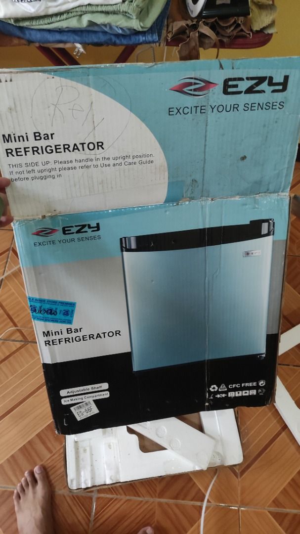 EZY ES-66F 1.7 cu.ft. Mini Bar Blue Refrigerator, TV & Home Appliances ...