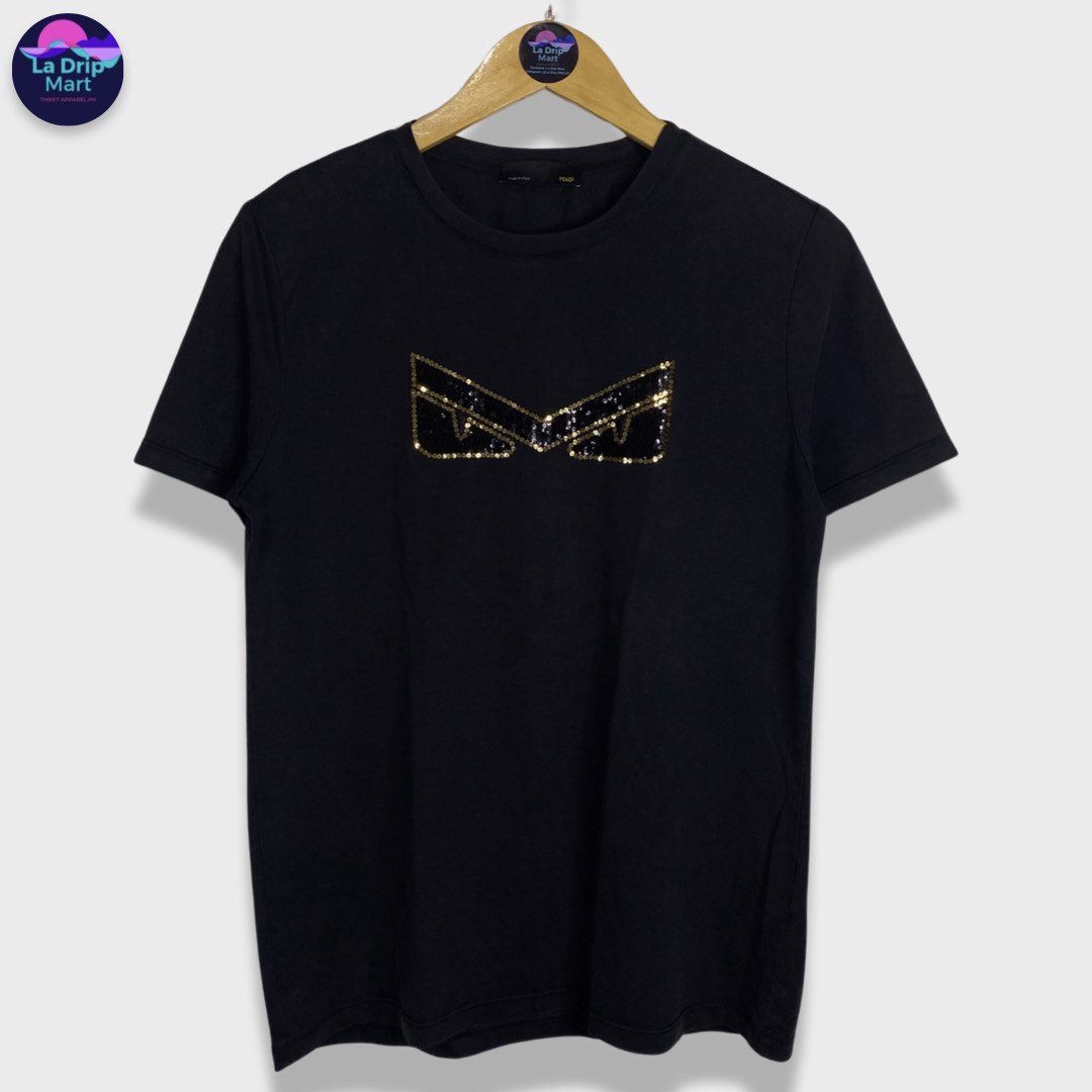 FENDI EYE TEE, Men's Fashion, Tops & Sets, Tshirts & Polo Shirts on ...