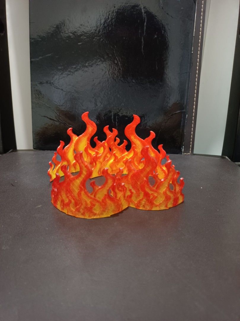 Fire effect coloured for shf/figma/marvel, Hobbies & Toys, Toys & Games ...
