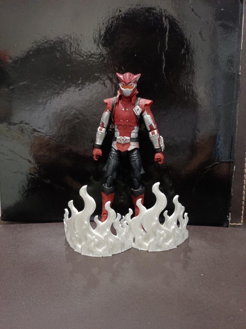 Fire effect for figma/shf/figurines blank white version, Hobbies & Toys ...