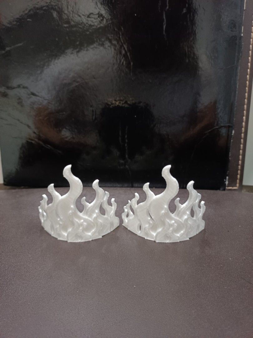 Fire effect for figma/shf/figurines blank white version, Hobbies & Toys ...