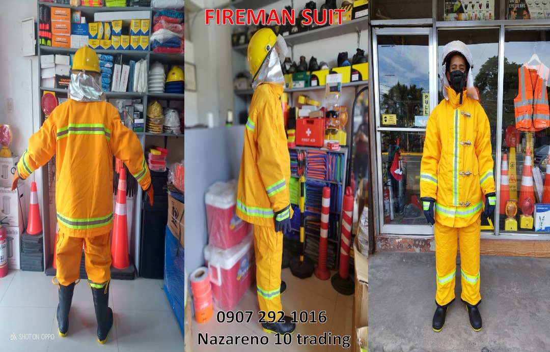 Fireman suit 70, Men's Fashion, Coats, Jackets and Outerwear on Carousell