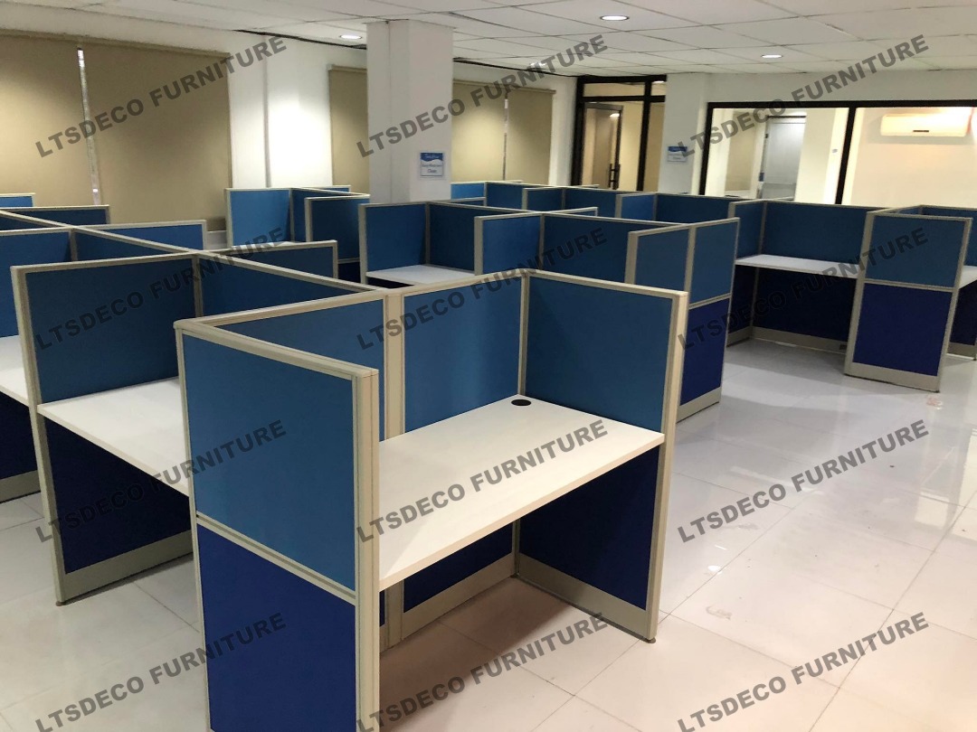 FISH BONE WORKSTATION CUBICLE OFFICE PARTITION | OFFICE FURNITURE ...