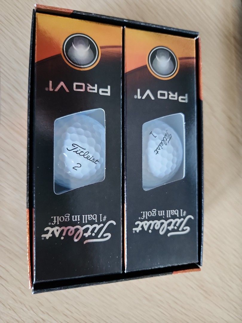 Fitleist Pro V1 Golf Balls, Sports Equipment, Sports & Games, Golf on ...