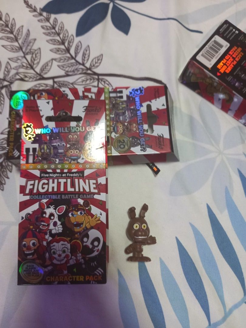 Five nights at freddy's fightline collectible battle game chocolate ...