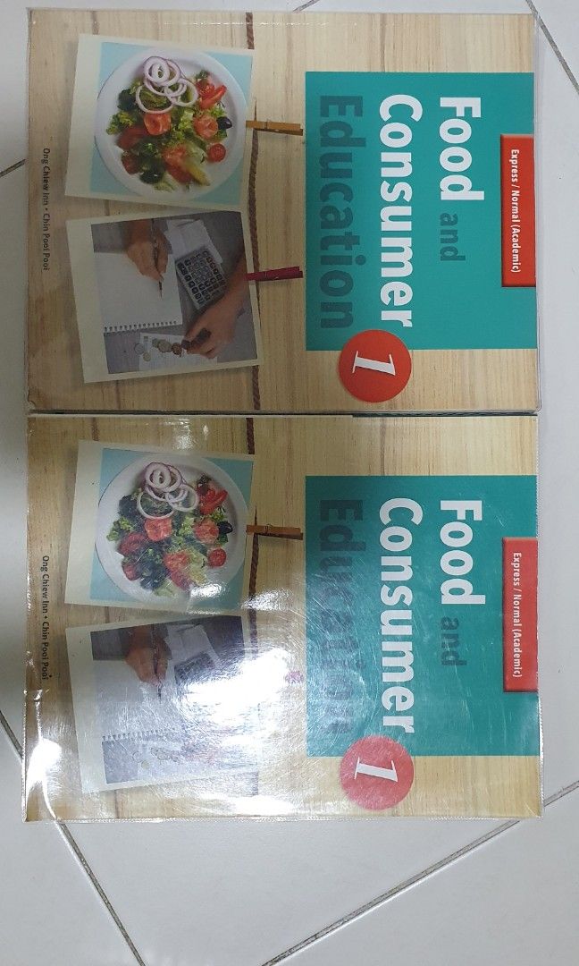 Food and Consumer Ed. Sec 1 Exp/NA, Hobbies & Toys, Books & Magazines ...
