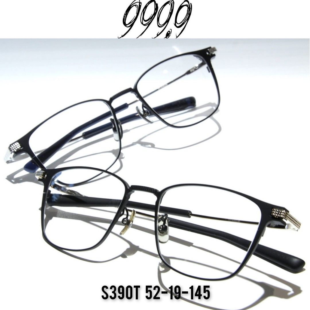 Four nines 999.9 titanium hand made frames glasses, Men's Fashion, Watches & Accessories ...