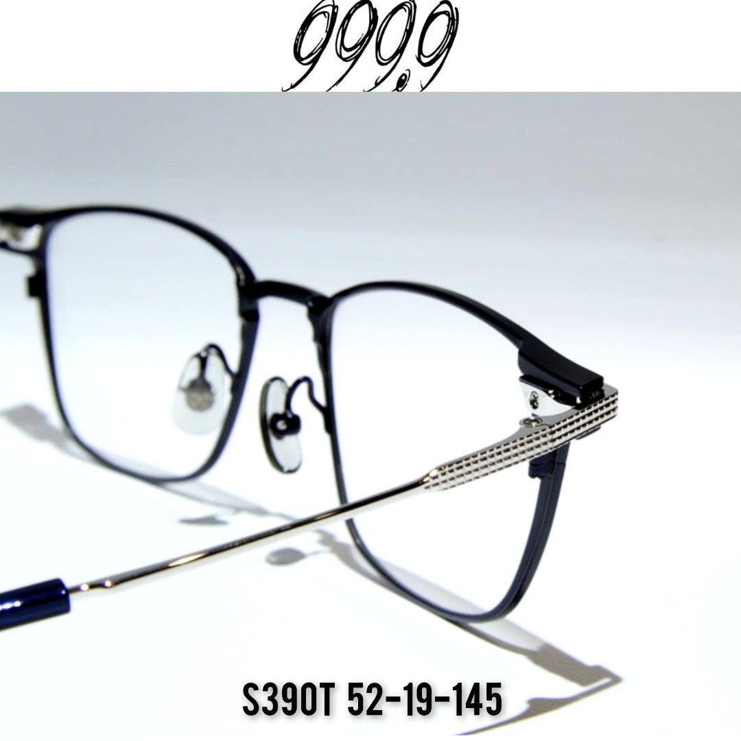Four nines 999.9 titanium hand made frames glasses, Men's Fashion, Watches & Accessories ...