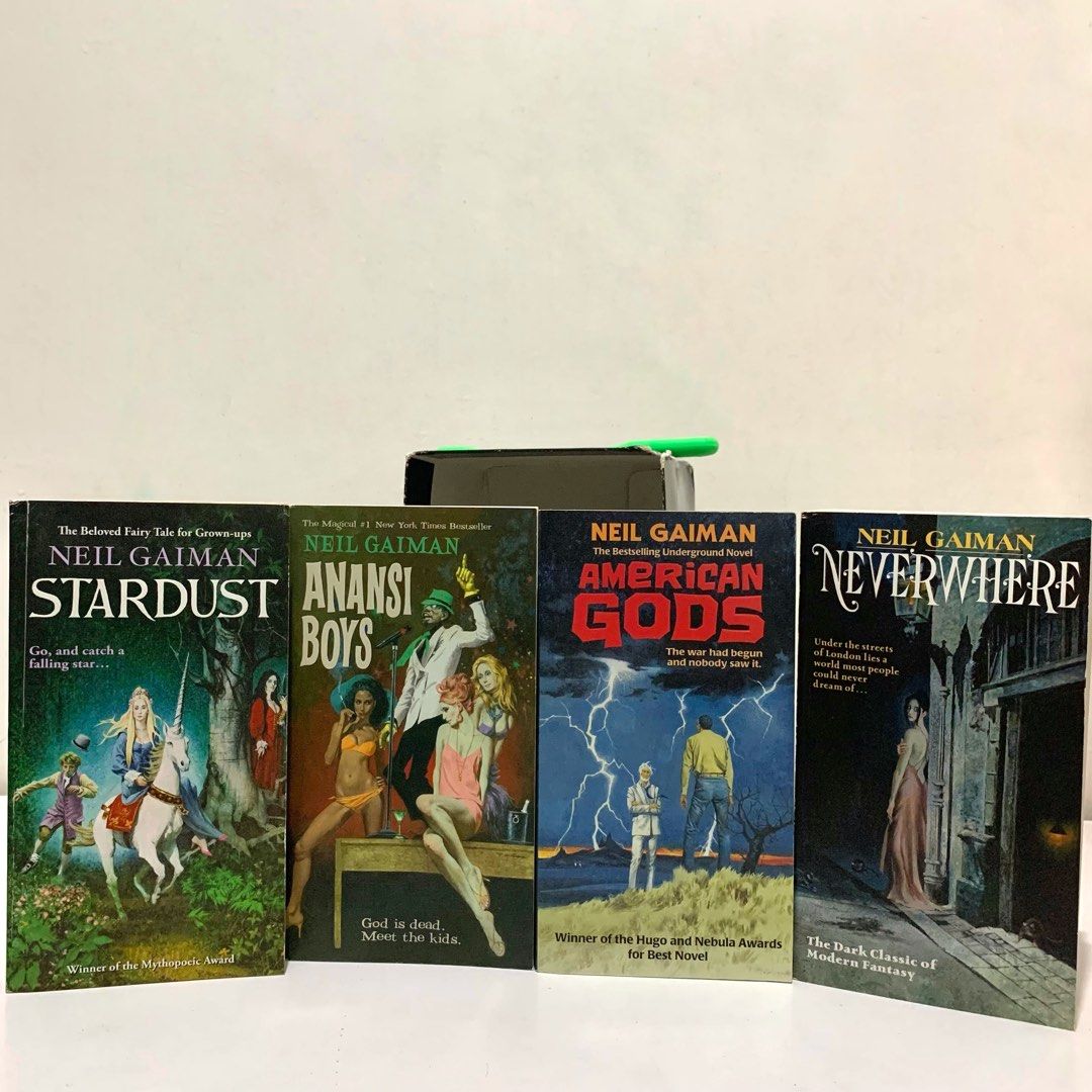 [FREE BOOK] Neil Gaiman Paperback Boxed Set (American Gods, Stardust ...