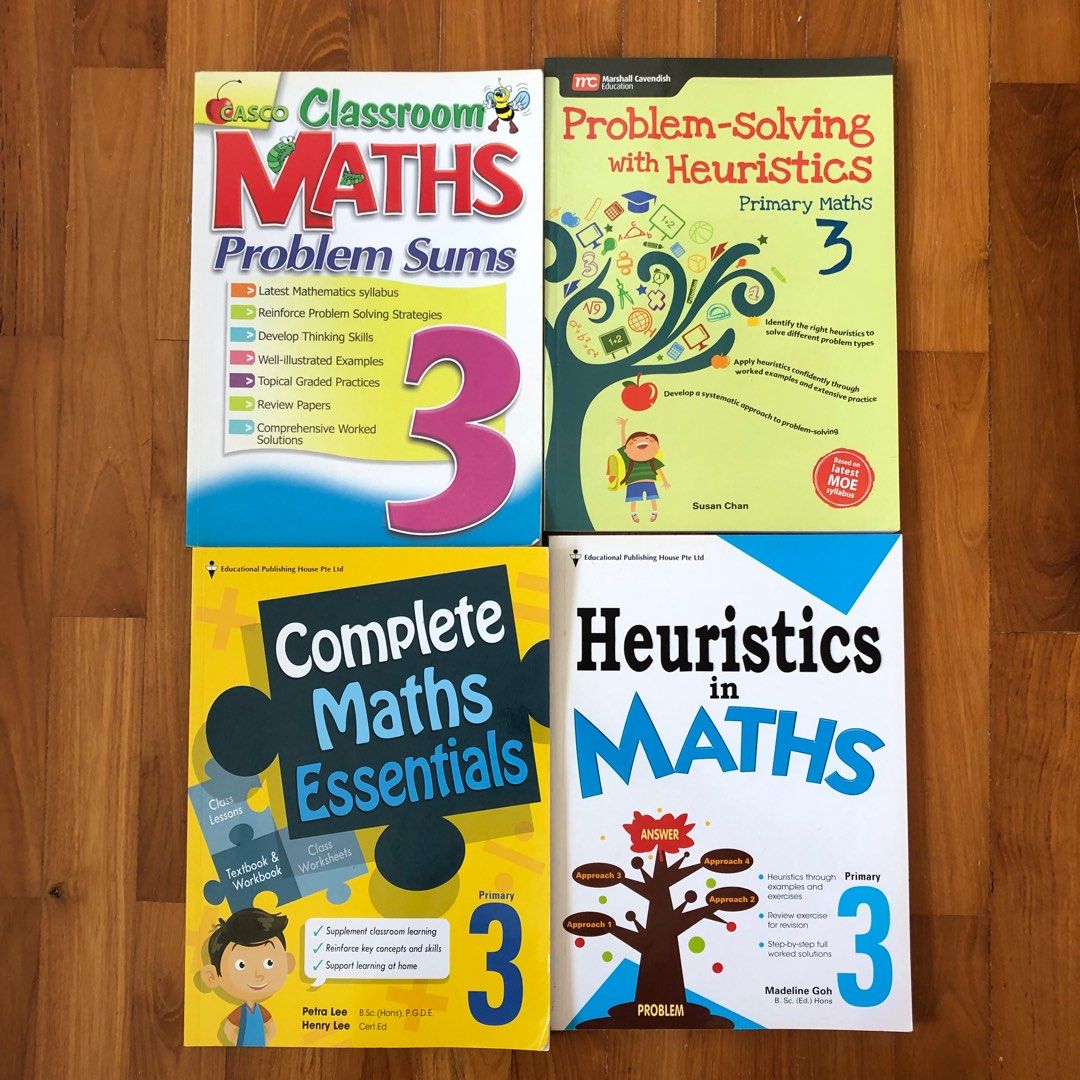 Free books with purchase! Brand new unused primary 3 P3 English Math ...