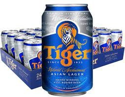Tiger Beer Can - 24 x 320ml, Food & Drinks, Alcoholic Beverages on ...