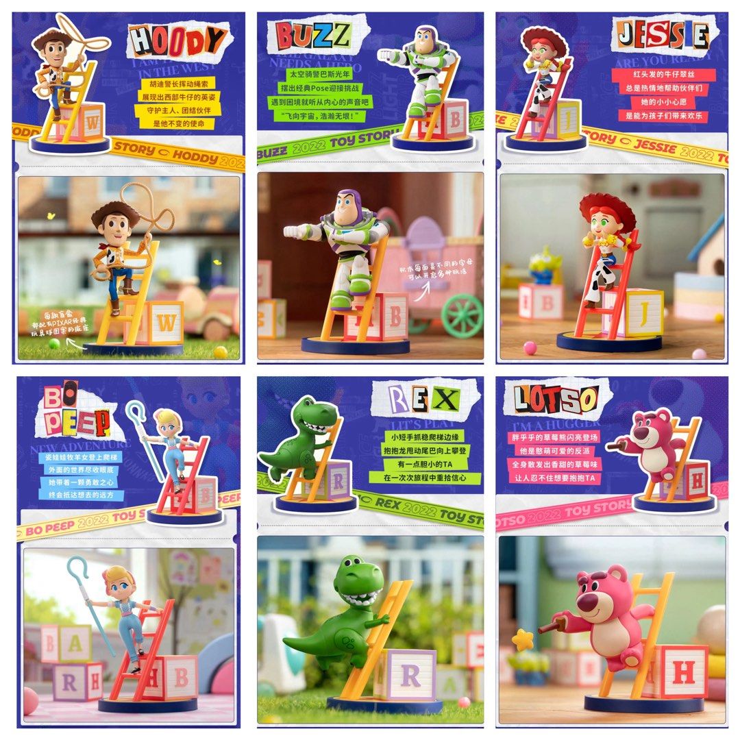 [Full Set] Disney Pixar Toy Story Climbing Ladder Blind Box 52TOYS ...