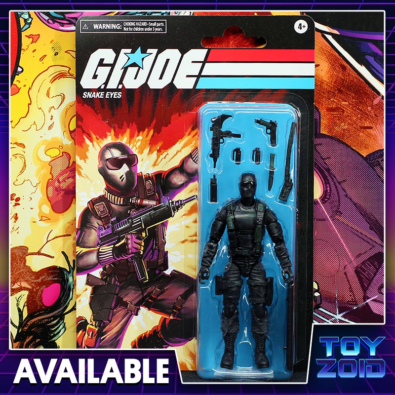 G.I. Joe Classified Retro Snake Eyes Walmart Exclusive Cardback, Hobbies & Toys, Toys & Games on ...