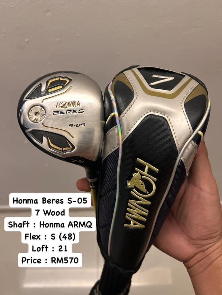 Golf Wood 7 Honma Beres S-05, Sports Equipment, Sports & Games, Golf on Carousell