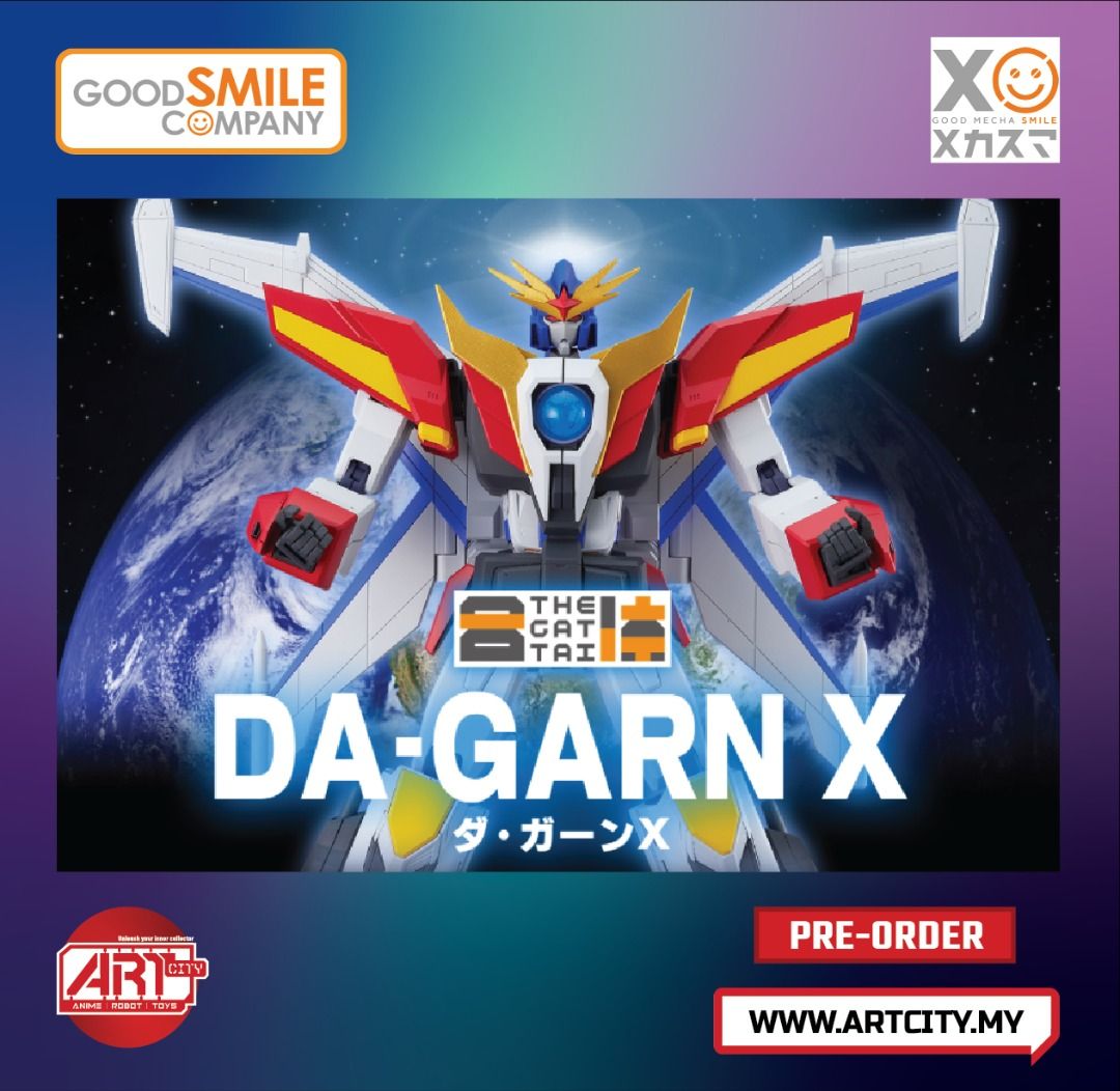Good Smile Company - The Brave Fighter of Legend Da-Garn - The Gattai ...