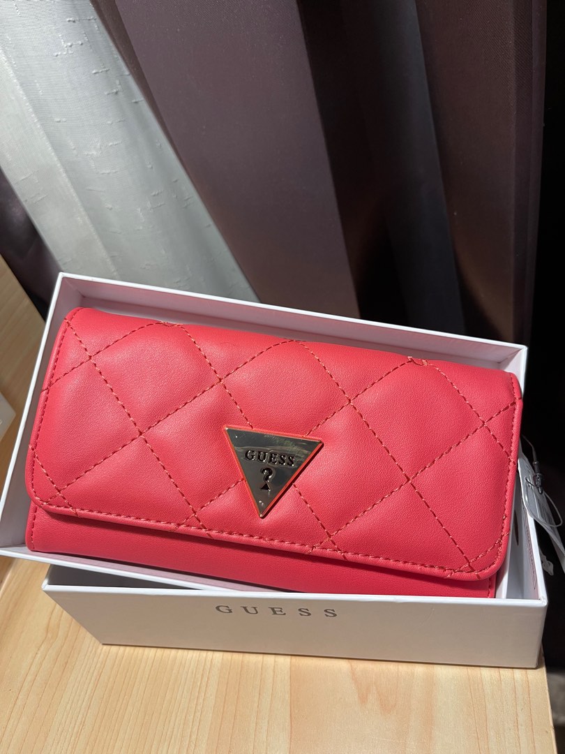 Guess Colton Slim Wallet, Women's Fashion, Bags & Wallets, Wallets ...