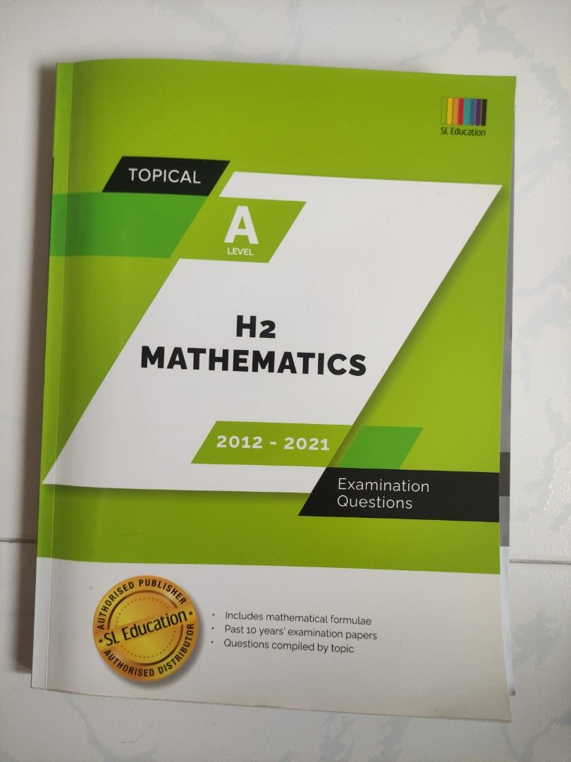 H2 Math TYS Topical, Hobbies & Toys, Books & Magazines, Assessment Books on Carousell