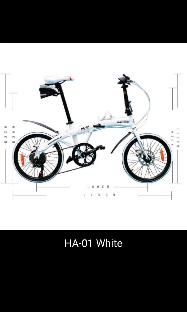 Hachiko Bicycle HA-01 Foldable, Sports Equipment, Bicycles & Parts, Bicycles on Carousell