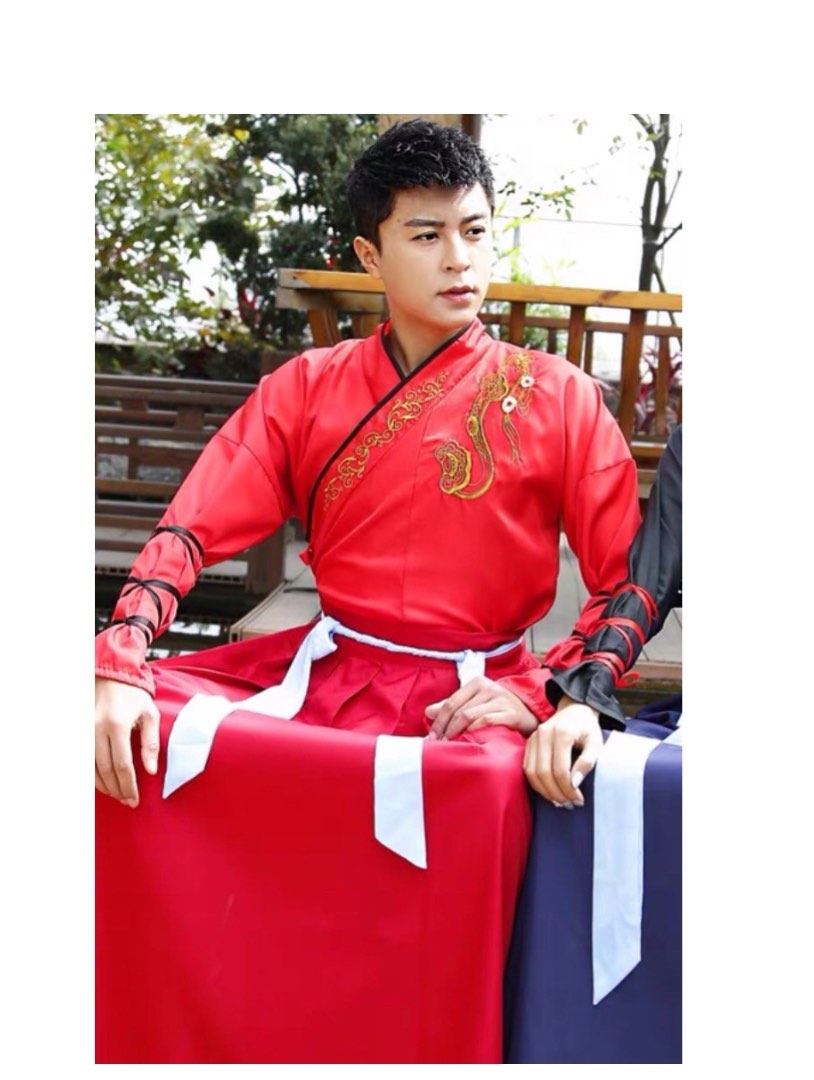 Hanfu CNY unisex Oriental Style ancient style martial arts swordsman ...
