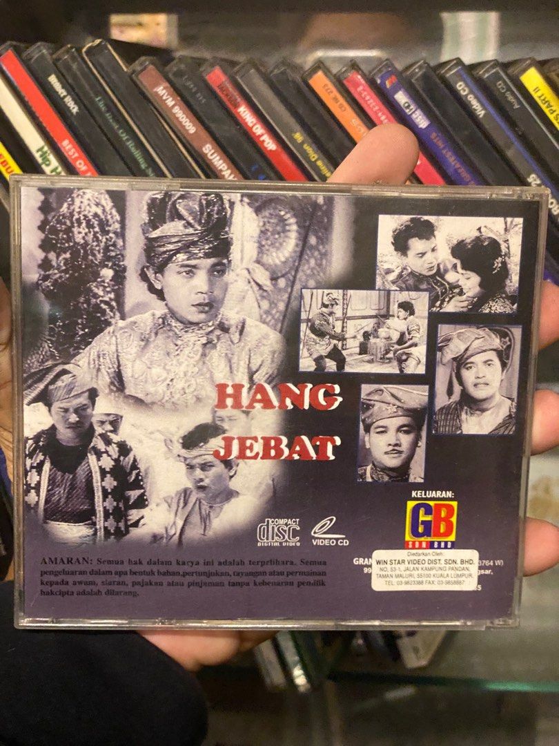 Hang jebat, Hobbies & Toys, Music & Media, CDs & DVDs on Carousell