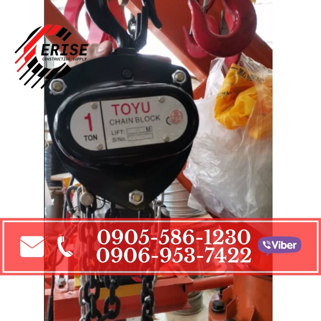 Heavy Duty Chain Block 1T x 3 meters, Commercial & Industrial ...