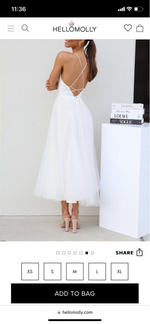 Hello Molly Signal My Way Tulle Midi dress, Women's Fashion, Dresses ...