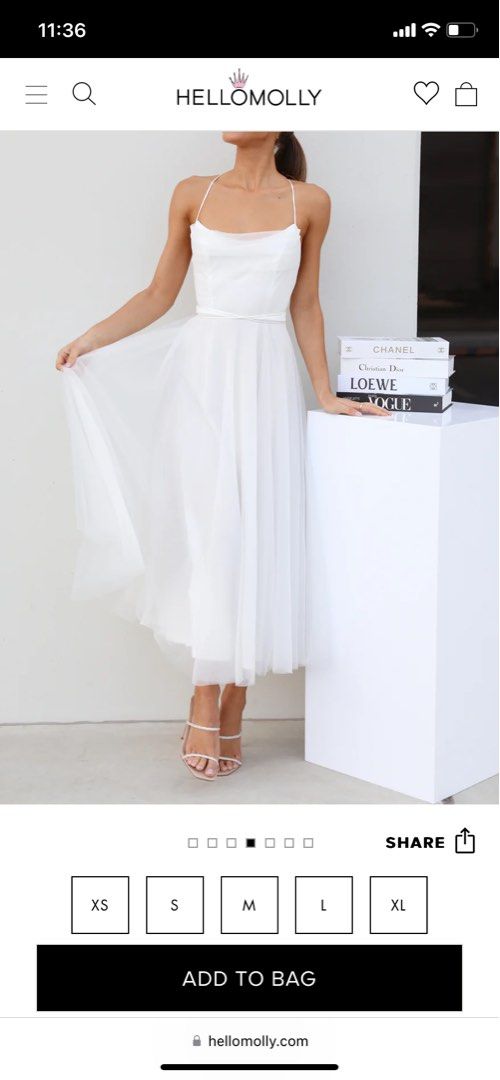 Hello Molly Signal My Way Tulle Midi dress, Women's Fashion, Dresses ...