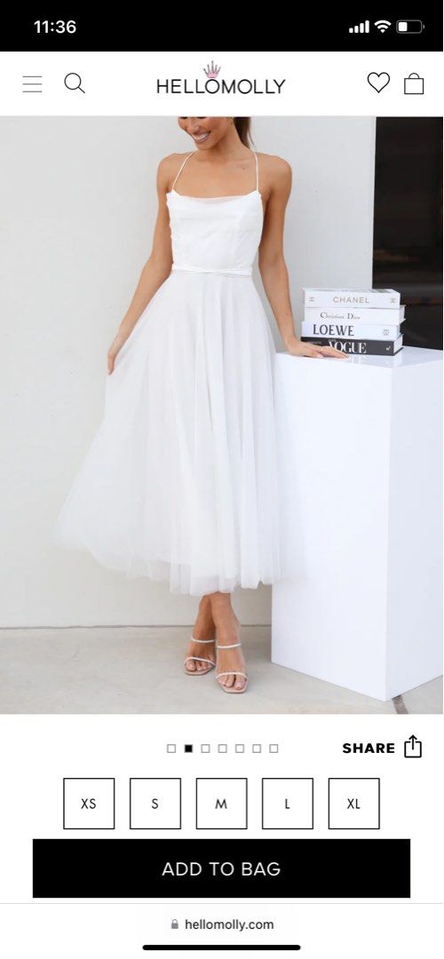 Hello Molly Signal My Way Tulle Midi dress, Women's Fashion, Dresses ...