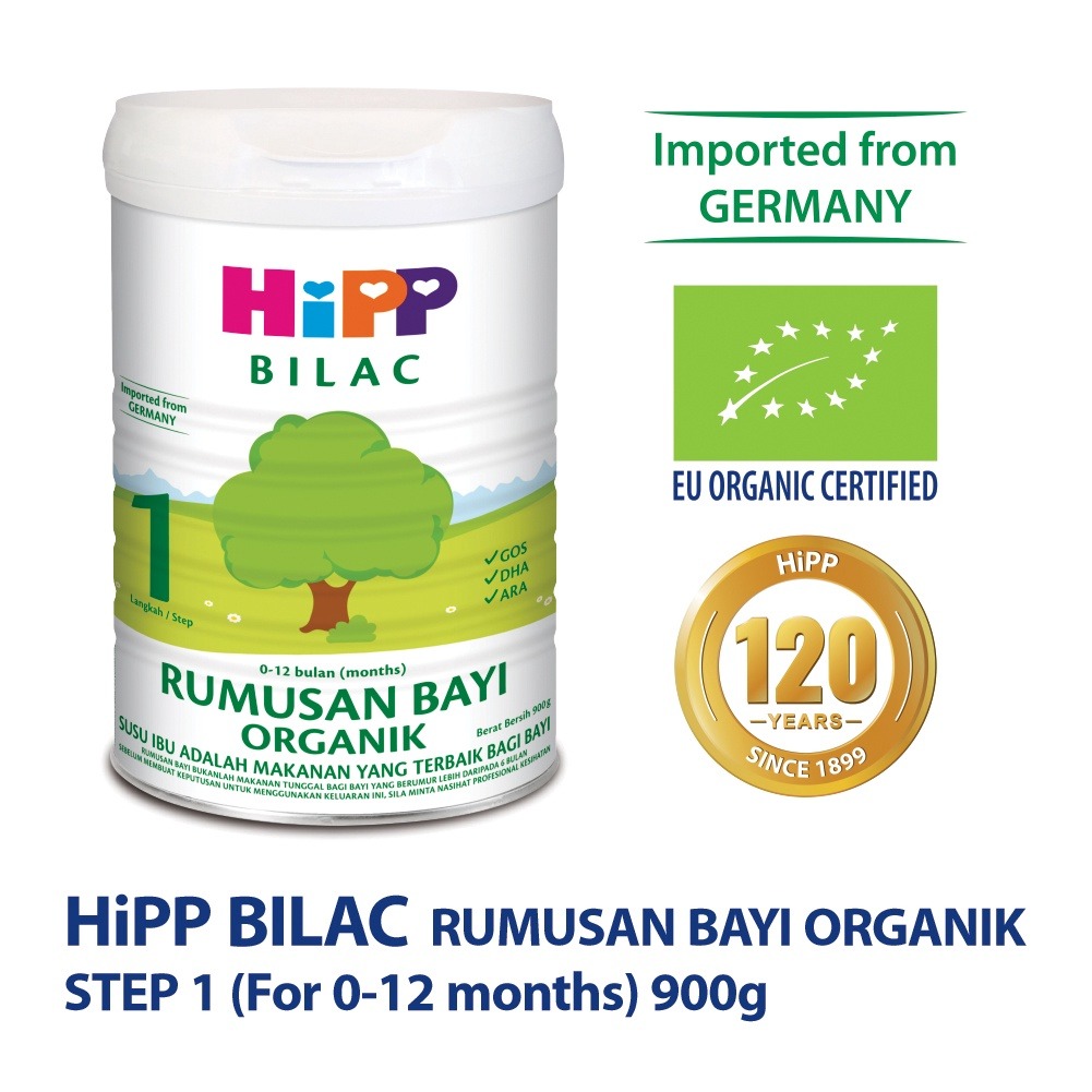 HiPP BILAC Organic Infant Formula Step 1 (0-12 months), Babies & Kids ...