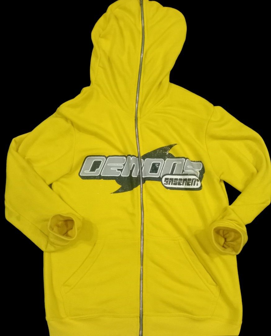 Hoodie DEMONS BASSEMENT, Men's Fashion, Tops & Sets, Hoodies on Carousell