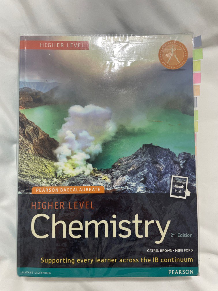 IB HL Chemistry Pearson Textbook, Hobbies & Toys, Books & Magazines ...