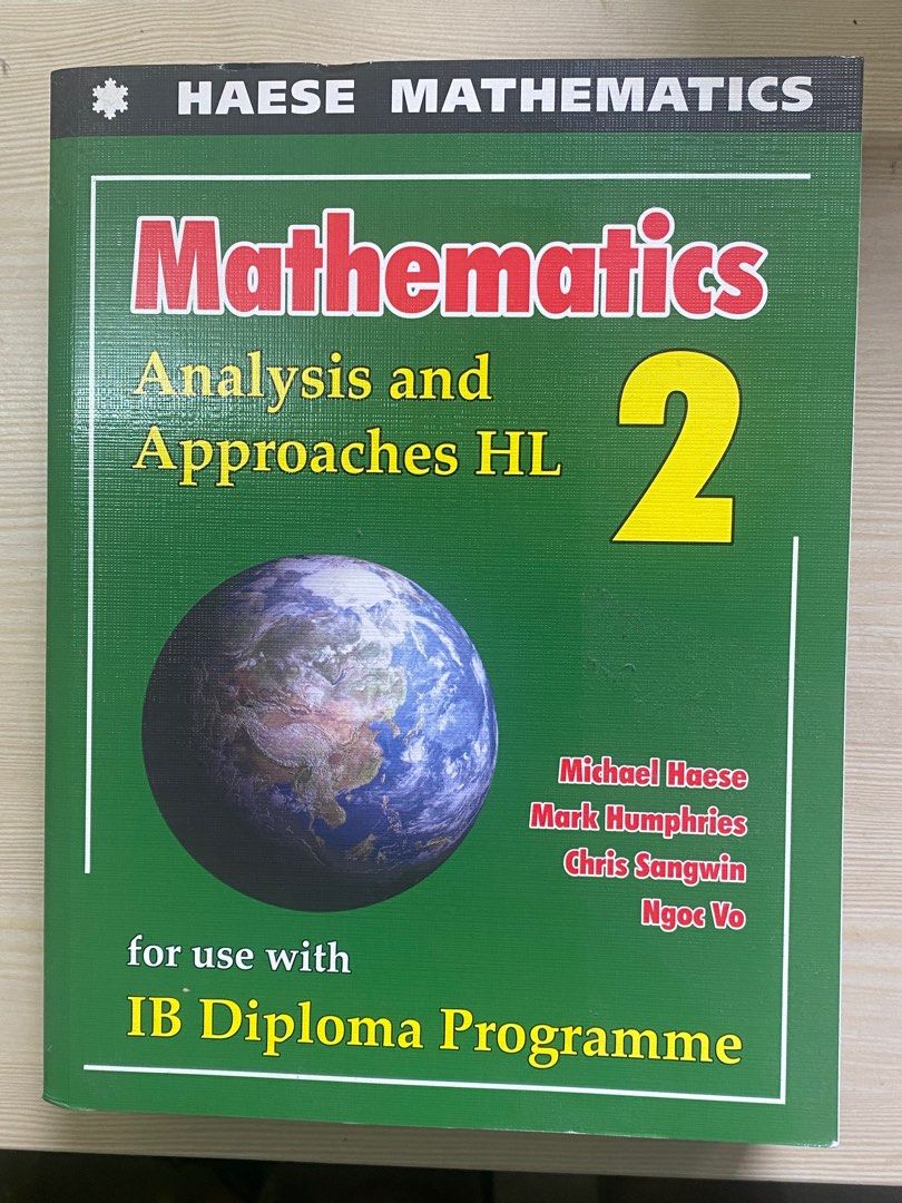 IB Mathematics Analysis and Approaches HL 2, Hobbies & Toys, Books ...